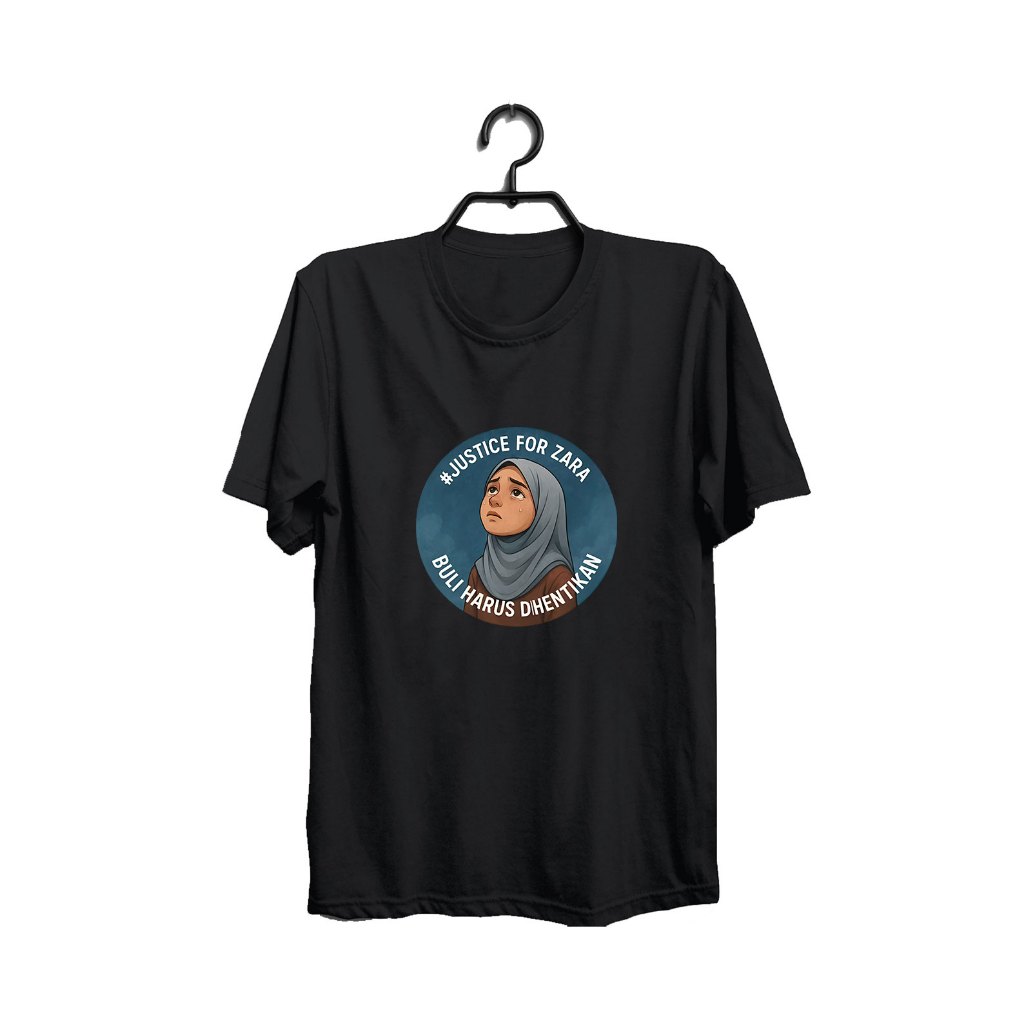 【COD】2025 justice for Zara Qairina Clothes Short Sleeve T-Shirt justice ...