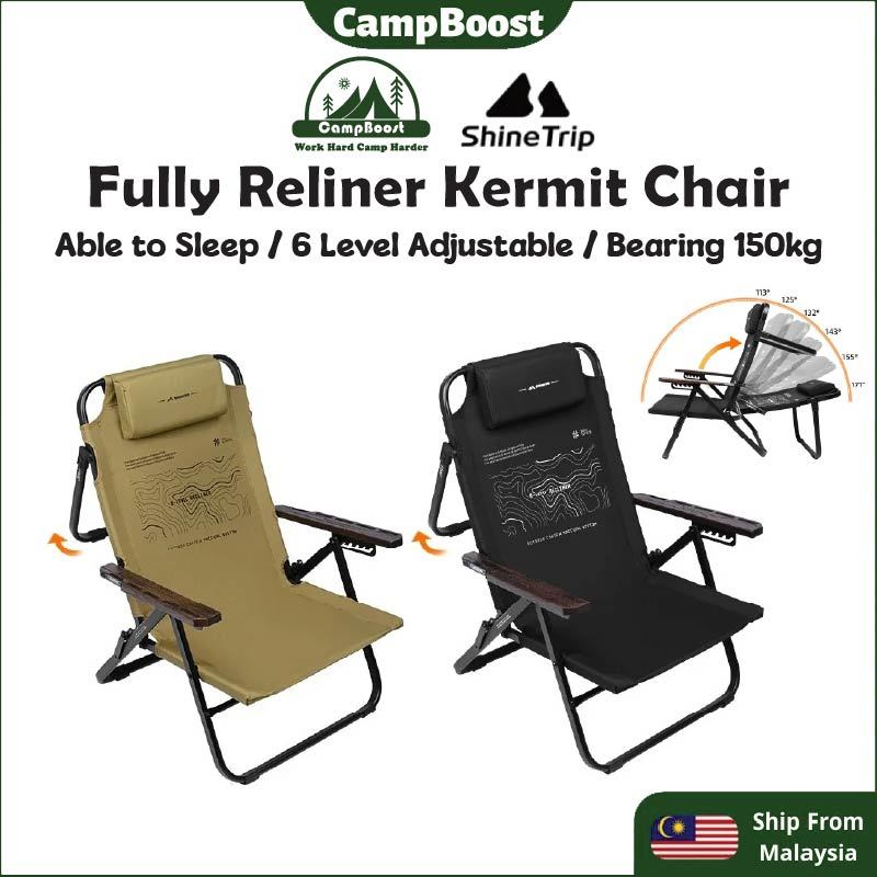CampBoost SHINETRIP 05 Series Fully Recliner Folding Chair Camping ...