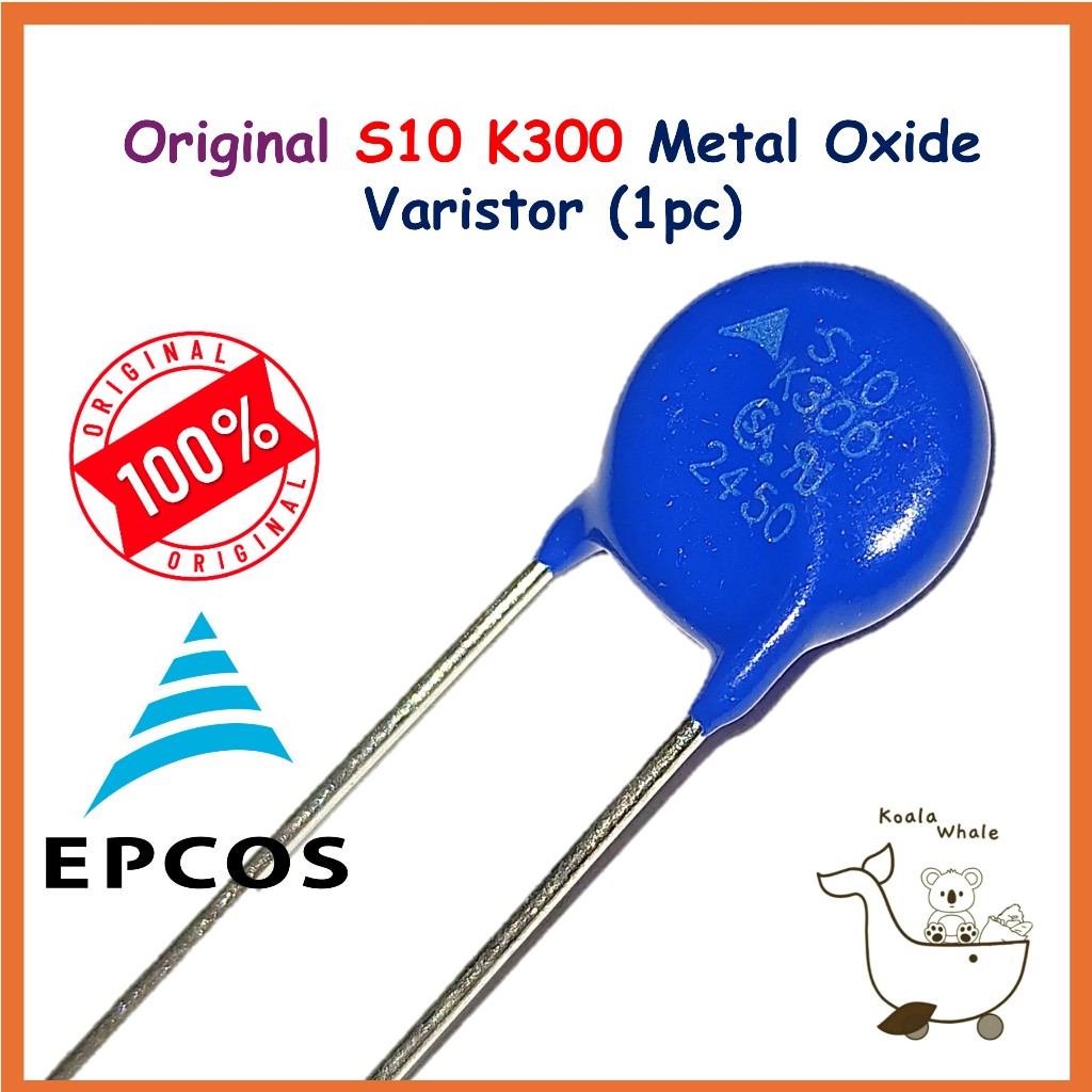 Original S10 K300 S10K300 Metal Oxide Varistor 300V | Shopee Malaysia