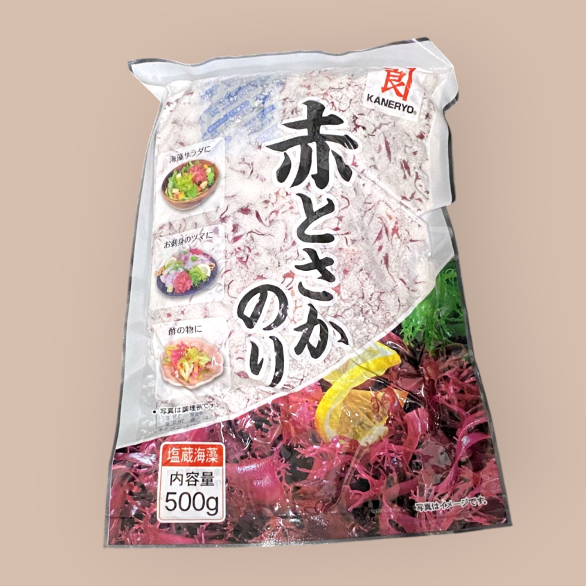 Aka Tosaka Nori 500g (Tamotsuya)(Salted Seaweed~Red 红长海藻 ) SD07 ...