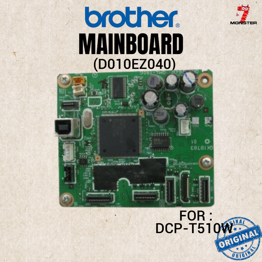 (GENUINE) (NEW) Mainboard / Motherboard For Brother DCP-T510 DCPT510W ...