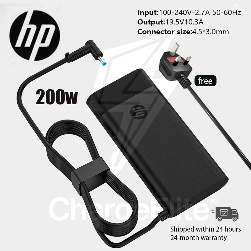 Original HP 200W Laptop Charger for Hp ZBook 15 G3 G4 G5 G7 G8 G10 G11 ...