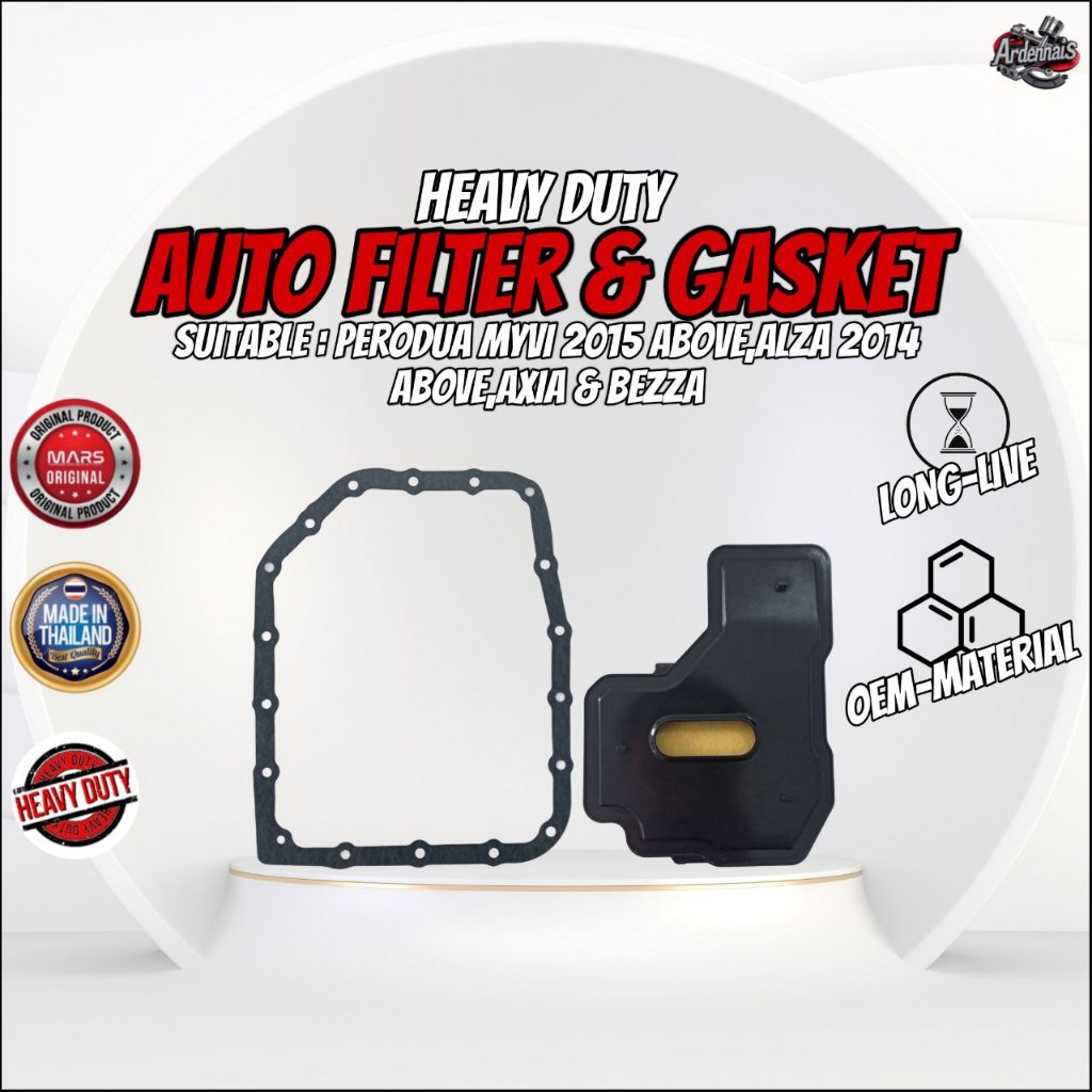 🔥MARS🔥AUTO FILTER / GEARBOX FILTER - PERODUA MYVI 2015 ABOVE, ALZA 2014 ...