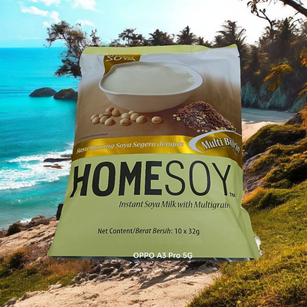 Homesoy Susu Kacang Soya Segera Dengan Multi Bijirin 10x32g | Shopee ...