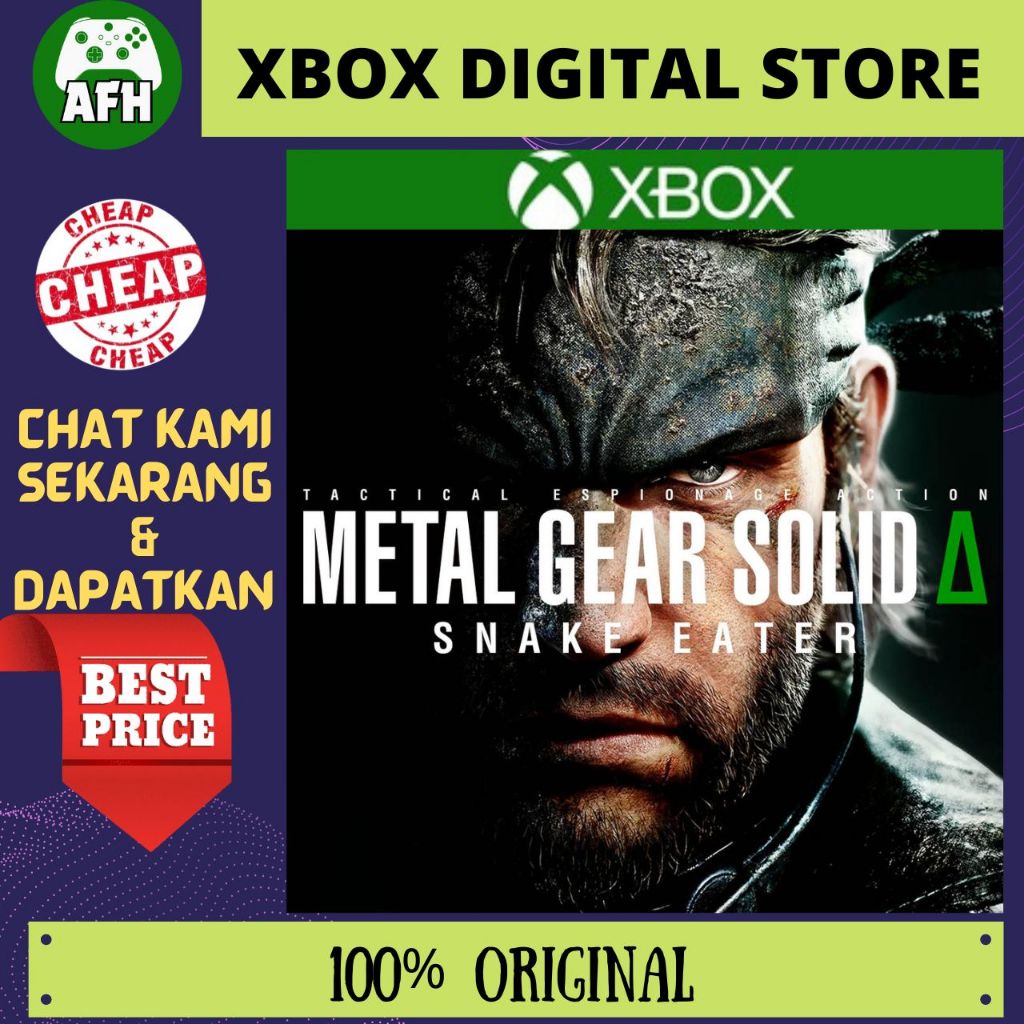 METAL GEAR SOLID Δ: SNAKE EATER XBOX SERIES X|S (ORIGINAL) XBOX GAMES ...