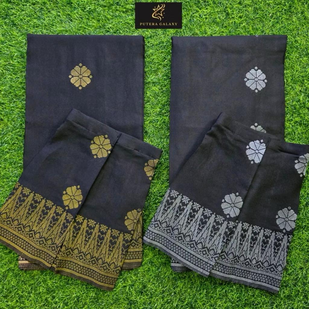 Sampin Bunga Tabur Budak Saiz S hingga XL Siap Jahit Sampin Songket ...