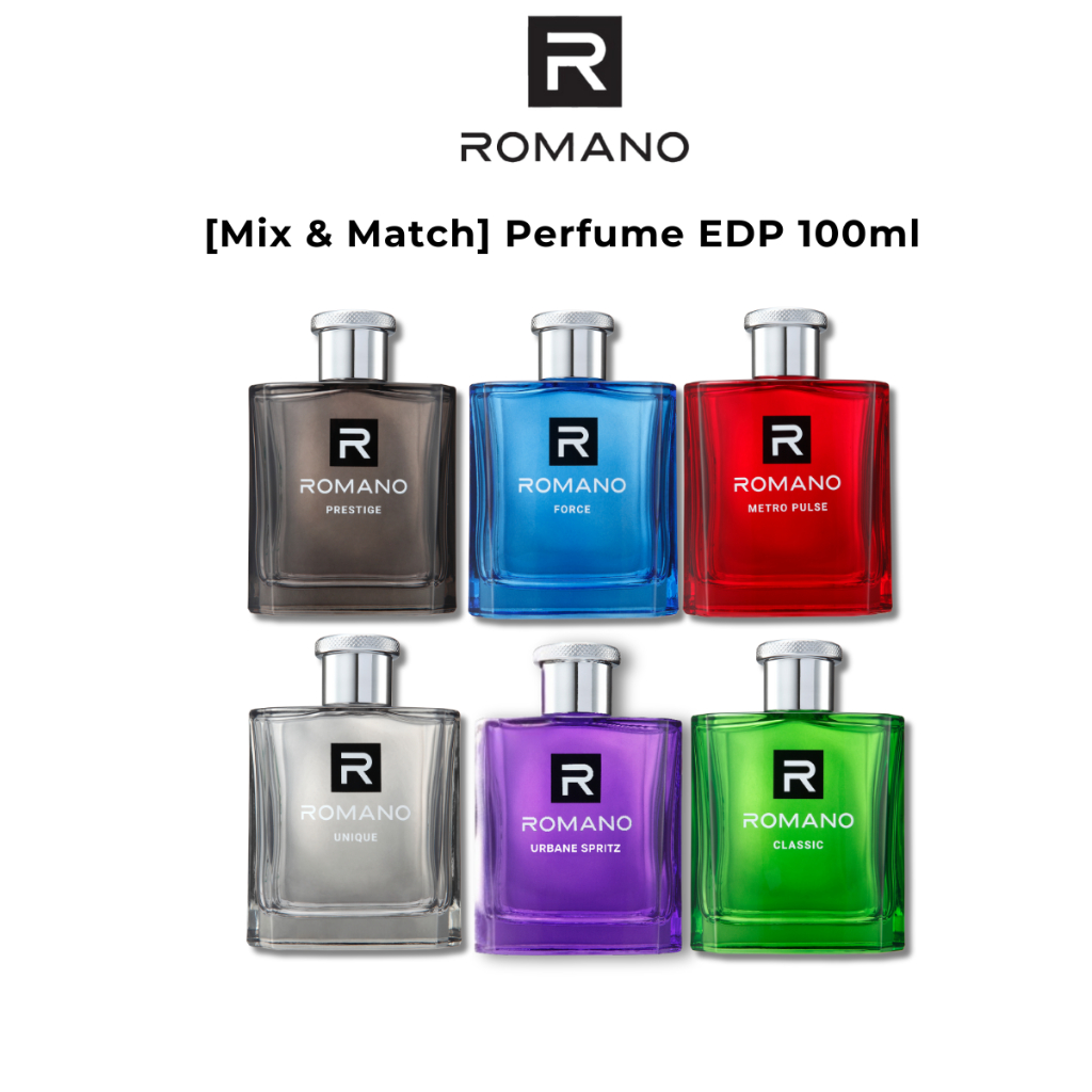 [Mix & Match] ROMANO EDP Perfume Set | Metro Pulse |Classic | Force ...
