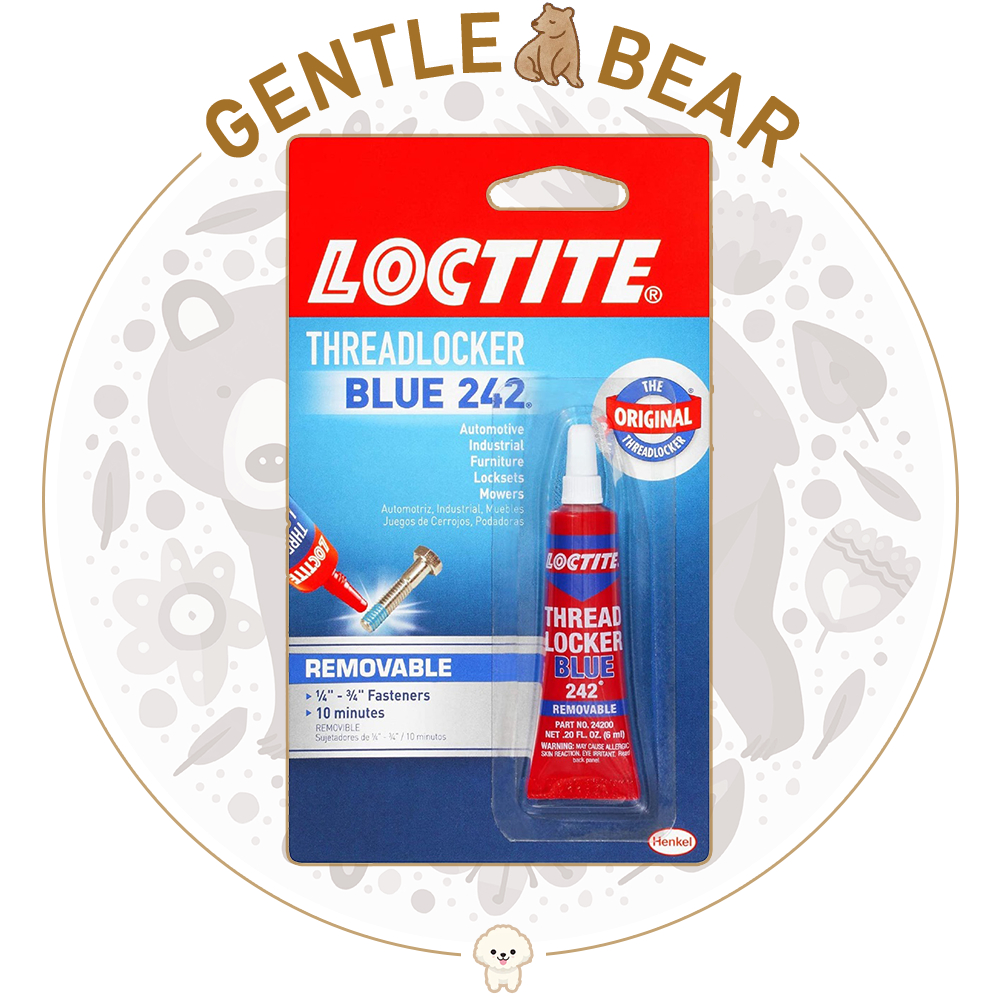 Loctite Threadlocker Blue 242 - Removable Thread Lock Glue 6ml | Shopee ...