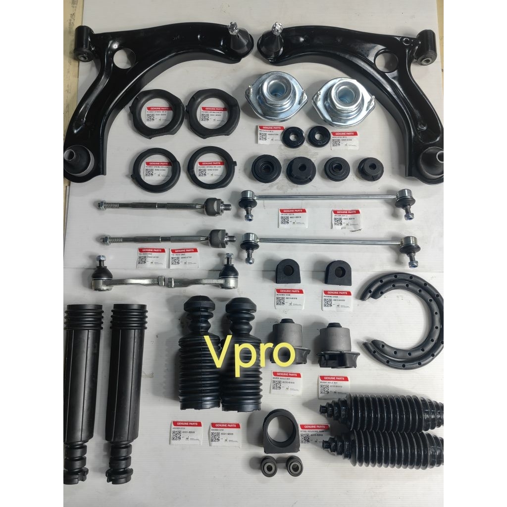 (35pcs) PERODUA AXIA BEZZA SUSPENSION ARM ,LOWER ARM , STAB LINK,BUSH ...