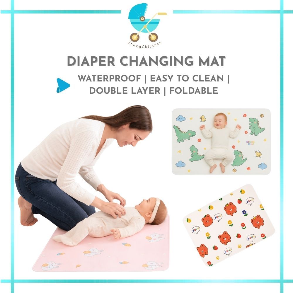 Baby Urine Mat Diapers Changing Mat Waterproof Travel Pad Portable ...