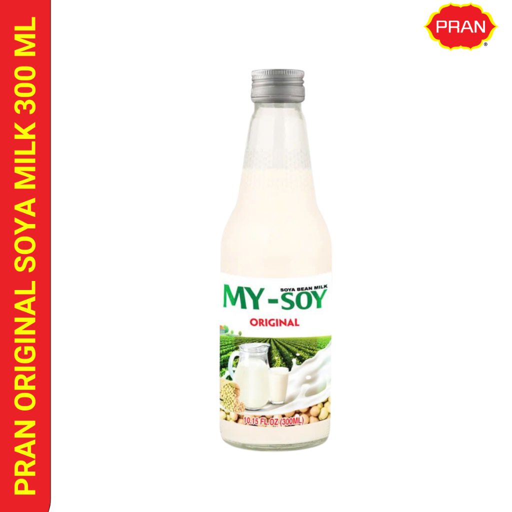PRAN MY SOY DRINK ORIGINAL SOYA MILK 300 ML | Shopee Malaysia
