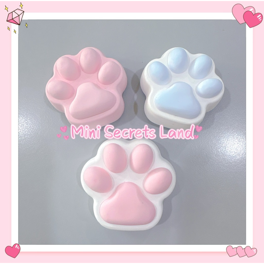 Handmade Aroma Stone Paw 🐾 Design with Car Clip (Without Essential Oil ...