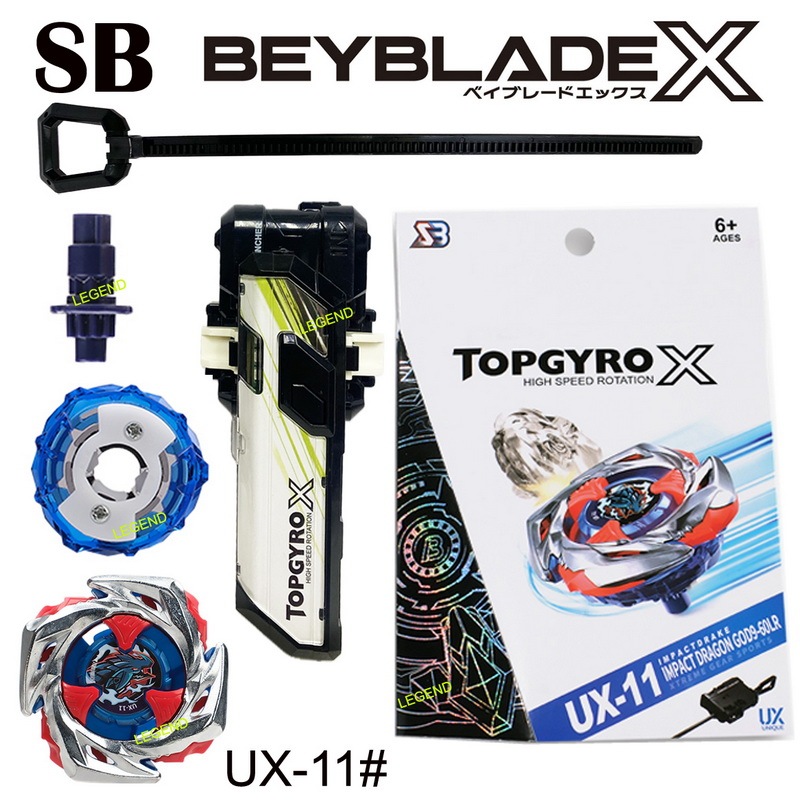 Gasing SB Beyblade X UX-11 Impact Drake 9-60LR XTREME Gear Sports ...