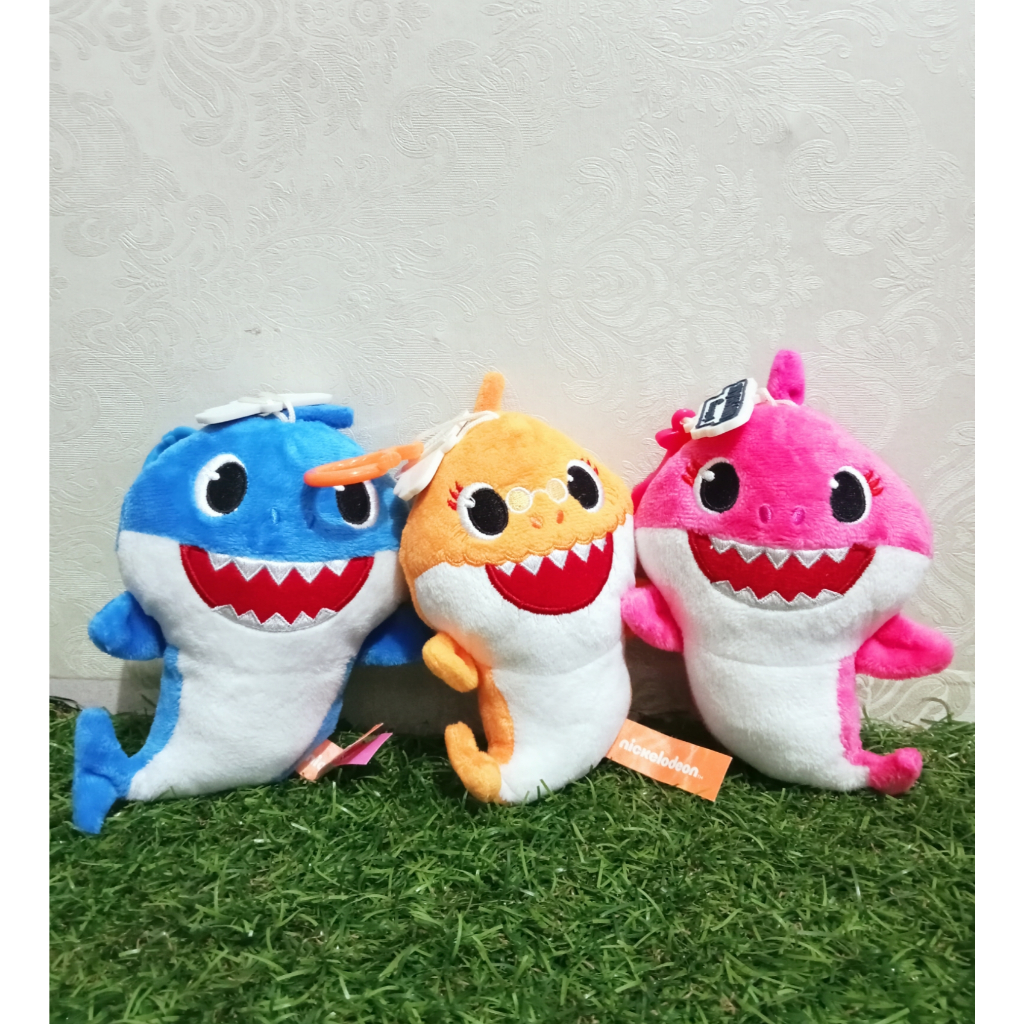 Nickelodeon Pink Fong Baby Shark Coin Pouch Plushie Preloved | Shopee ...