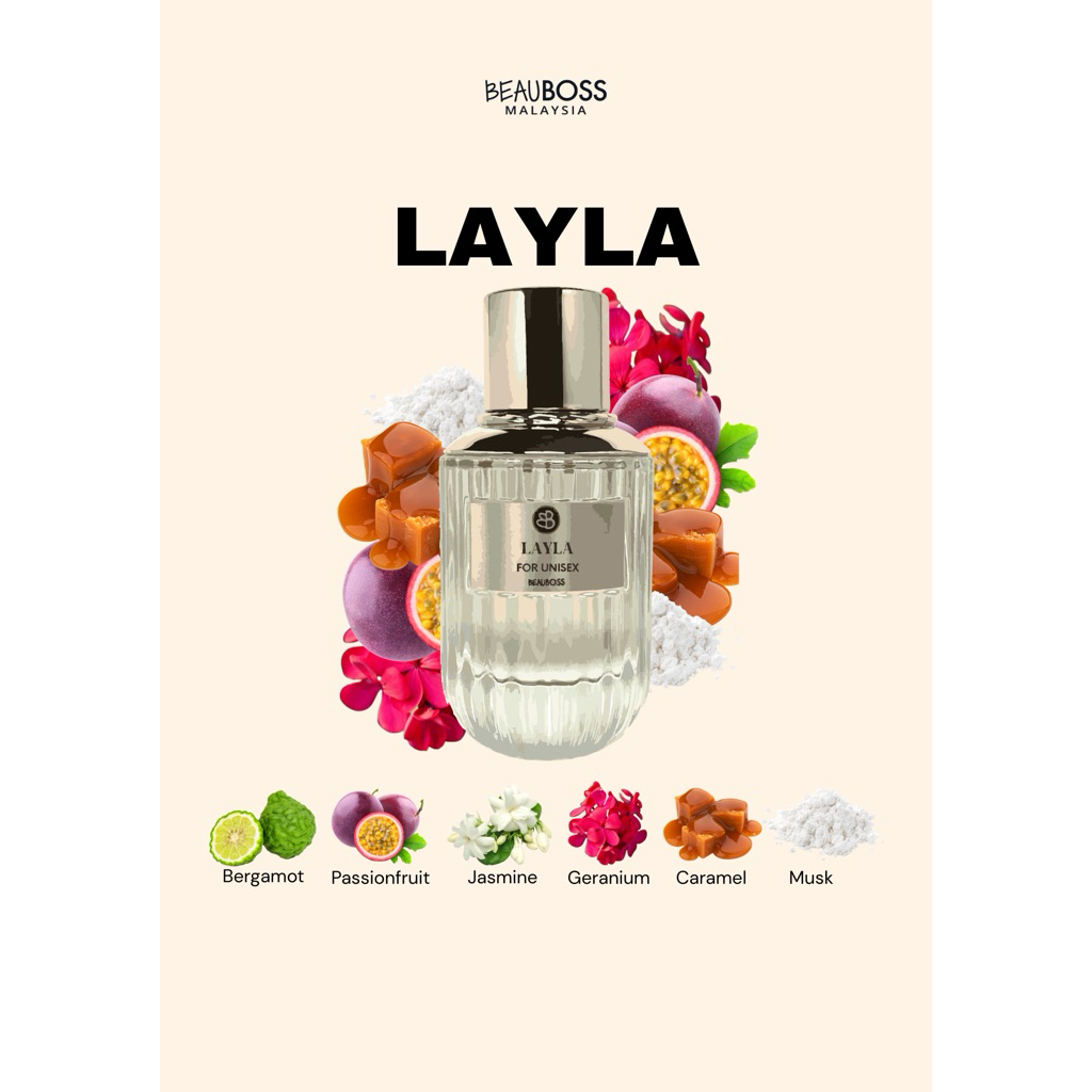 LAYLA 30ml T20 collection by BeauBoss (free balm perfume) | Shopee Malaysia