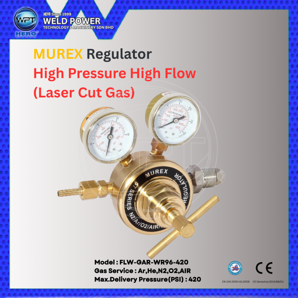 MUREX High Pressure Flow Regulator(Laser Cut Gas) | Shopee Malaysia