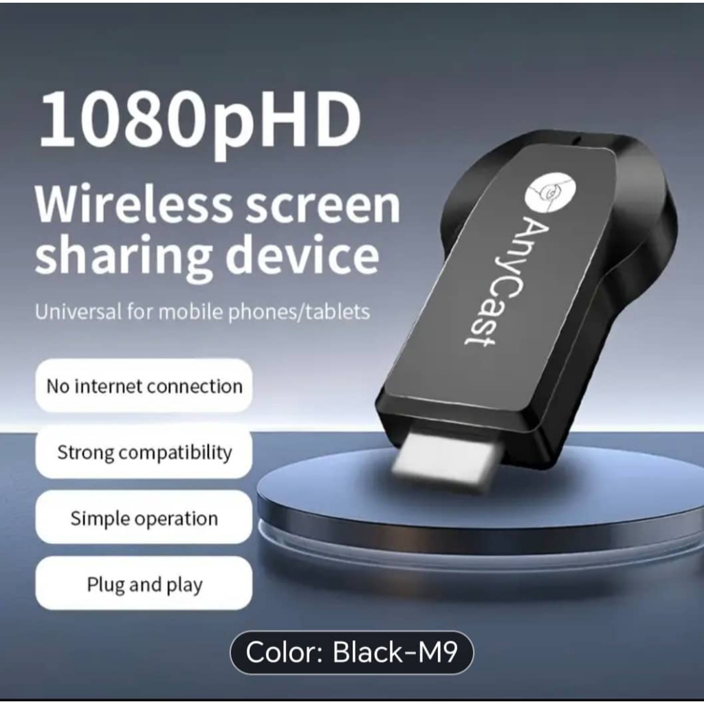 Anycast HDMI Wireless Display Dongle | WiFi Screen Mirror Receiver for ...