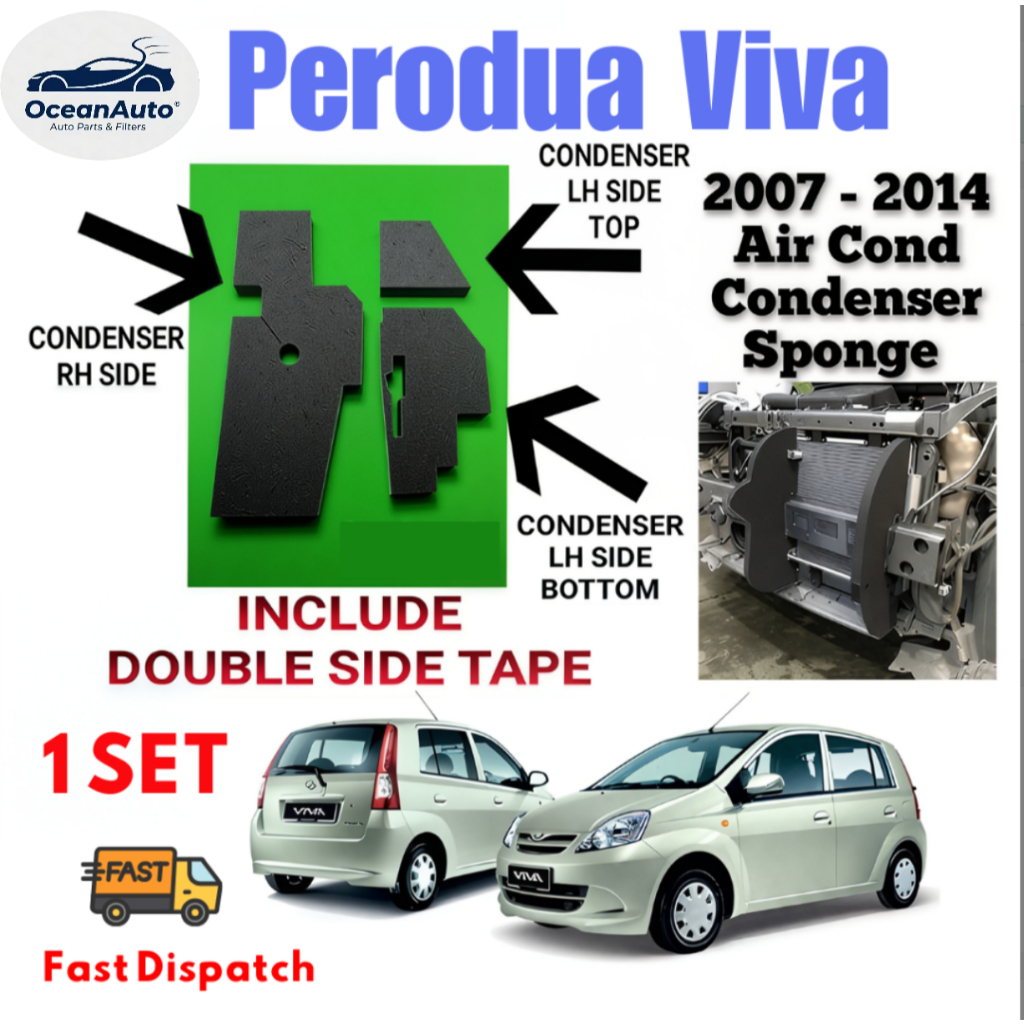 Perodua Viva / Viva Elite All Year 2007 - 2014 Air Cond Cooler ...