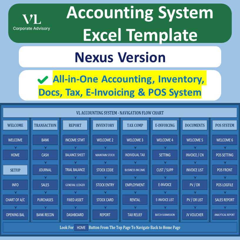 VL Accounting System – Nexus Version - Excel Accounting System ...