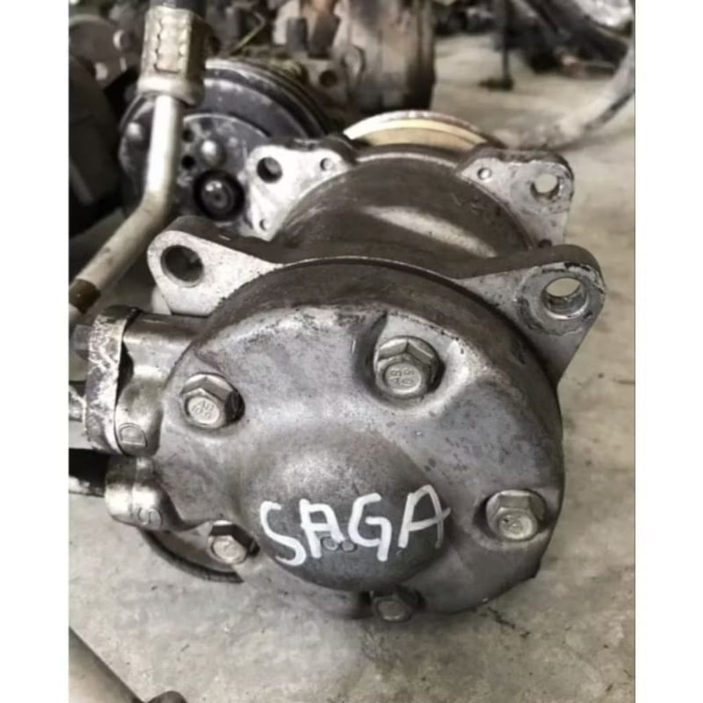 Proton Saga LMST air cond/ compressor original, used( Second hand)The ...