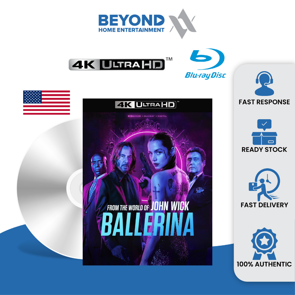 [PRE-ORDER] From the World of John Wick: Ballerina [4K Ultra HD ...