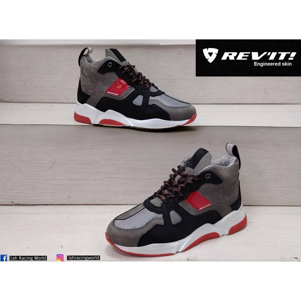 REV'IT ASTRO SHOES(Black Neon Red ) | Shopee Malaysia