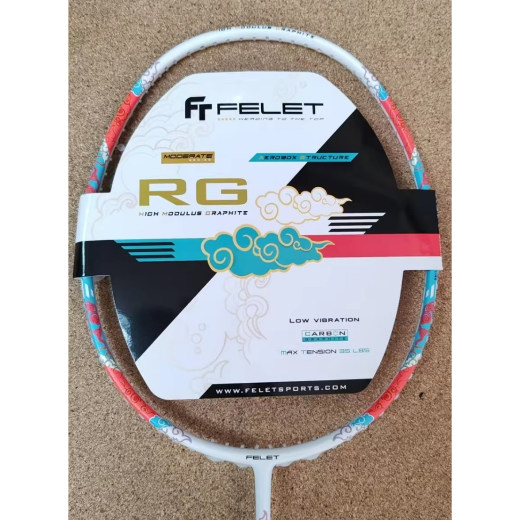 FELET Badminton Racket RG Low Vibration | Shopee Malaysia