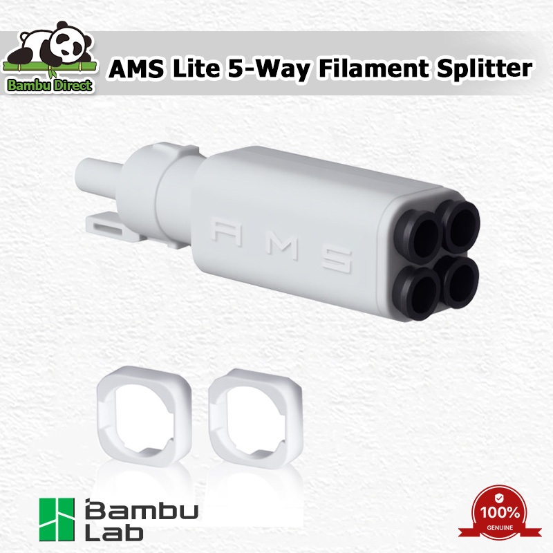 Bambu Lab 3D printer AMS Lite Filament Hub Five way components switch ...