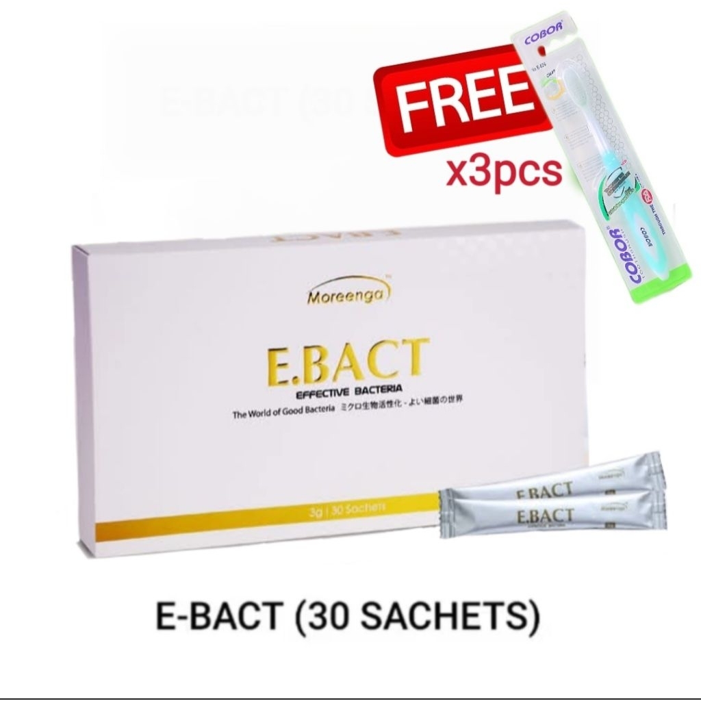 Maxpine Moringa E.BACT (Effective Bacteria) Ebact 30 Sachets | Shopee ...