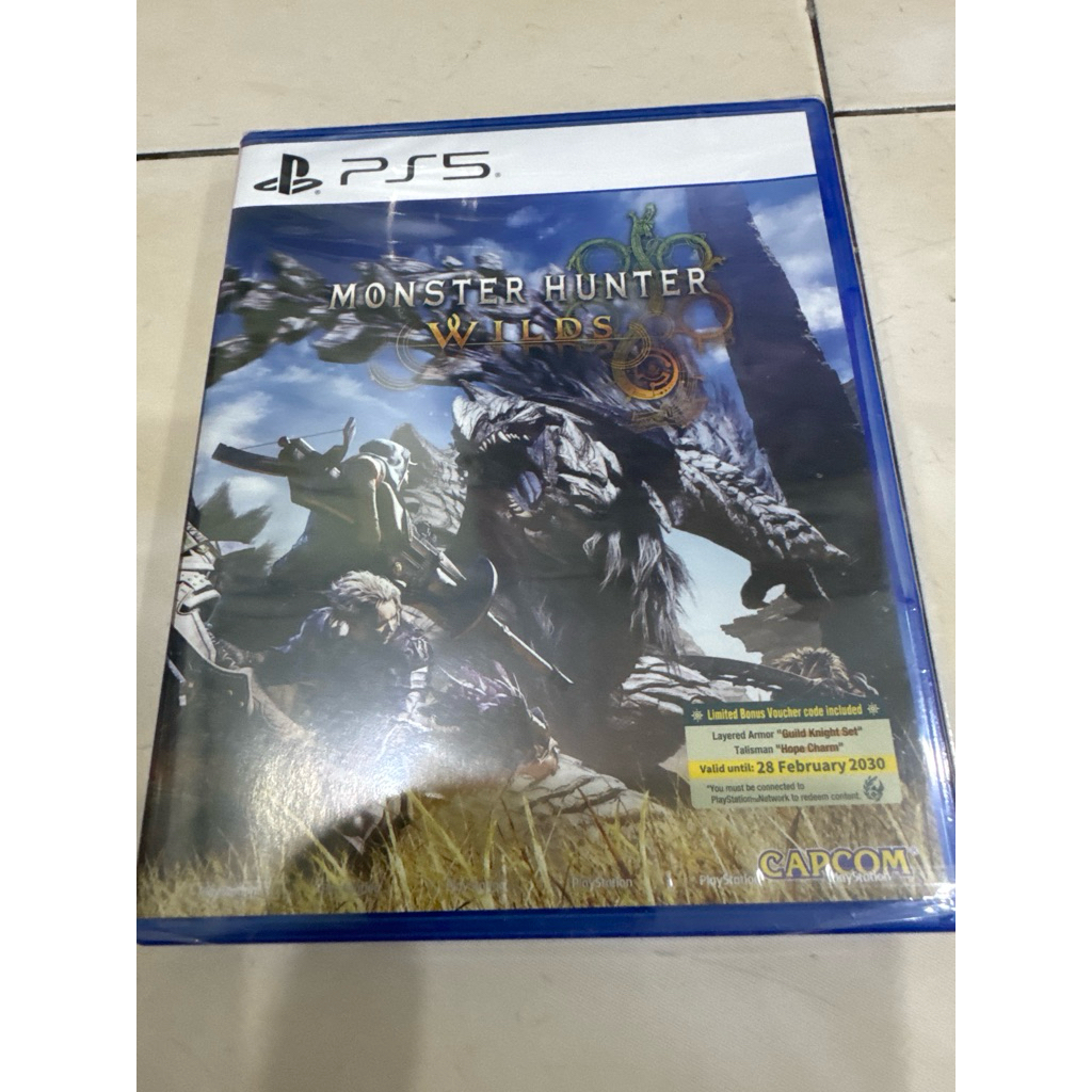 ps5 used game monster hunter wilds (Chi/Eng) | Shopee Malaysia