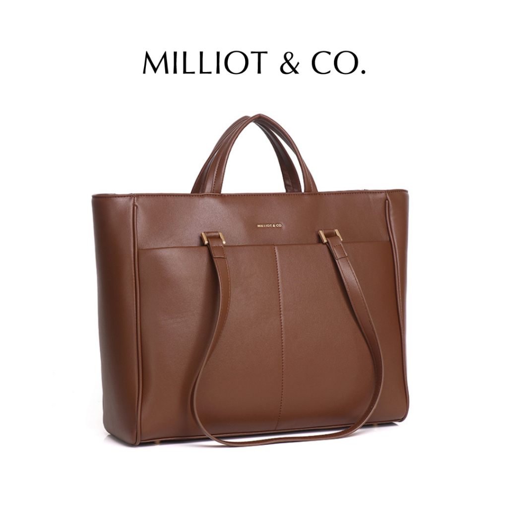 Milliot & Co The Ordine Tote Bag | Shopee Malaysia