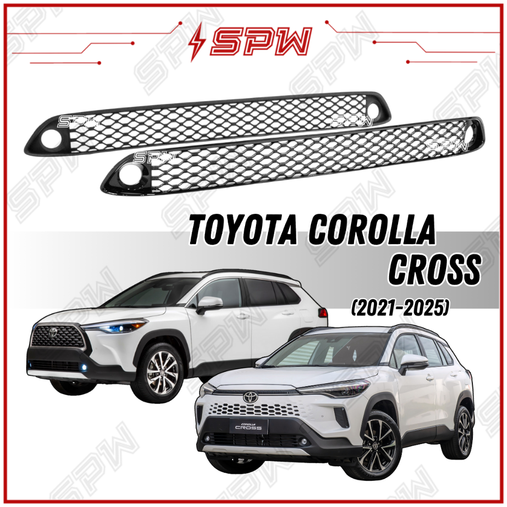 Toyota Corolla Cross (2021-2025) G/V/HEV Front Lower Grill Honeycomb ...