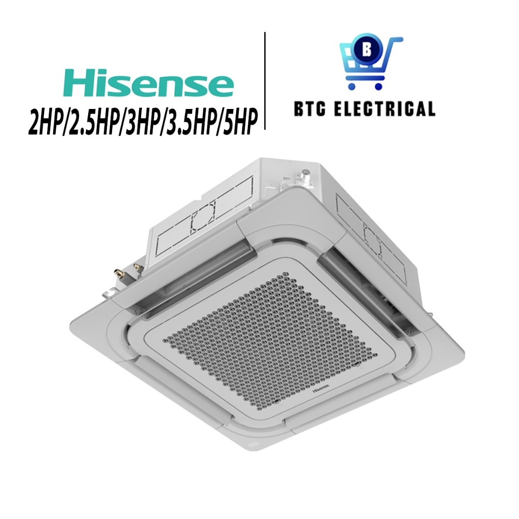 Hisense 2HP/2.5HP/3HP/3.5HP/5HP Ceiling Cassette Air Conditioner ...