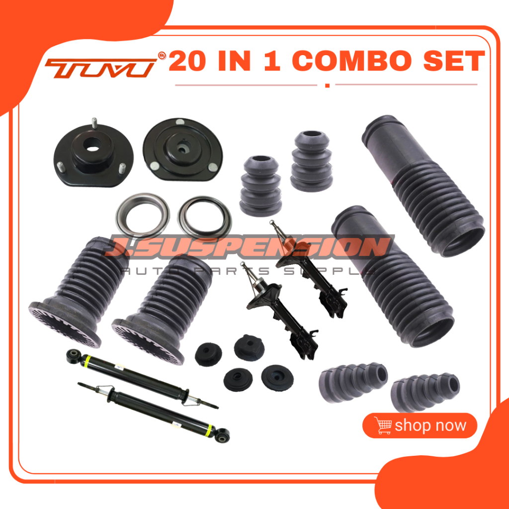 [SET] TM FR & RR Absorber / ABS Mounting / Bearing / ABS Cover / Shaft ...
