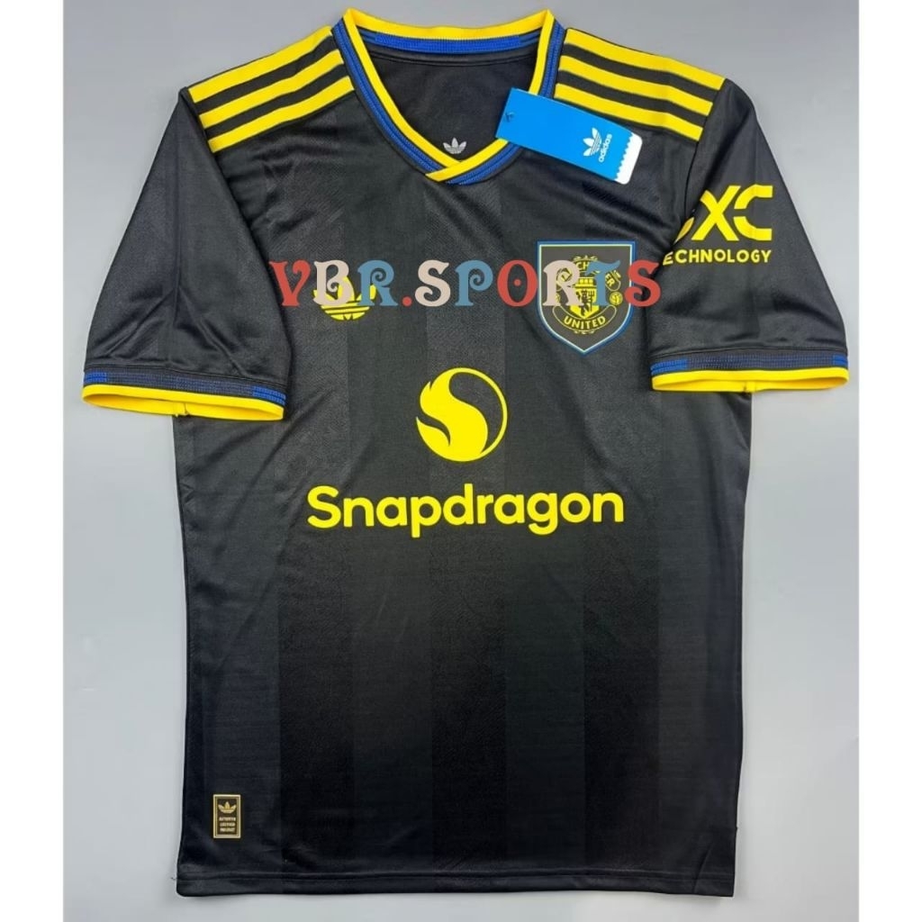 MU BLACK KIT 25-26 JERSEY (PLAYER ISSUE) | Shopee Malaysia
