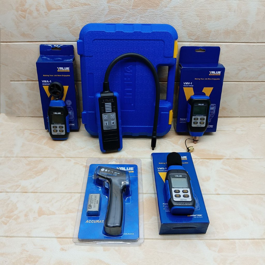 [VALUE] GAS LEAK DETECTOR VML-1 VACUUM GAUGE VMV-1 ANEMOMETER VMA-1 ...