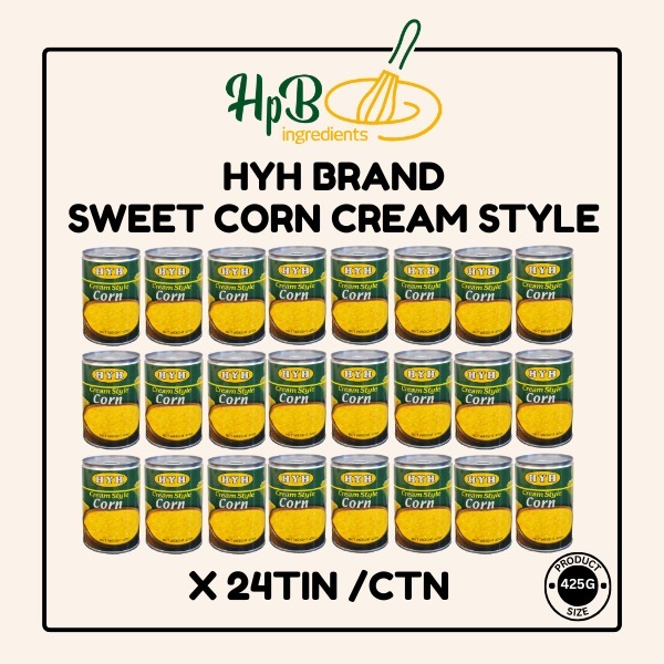 24TIN Jenama HYH Jagung Manis Ala Krim/ HYH Sweet Corn Cream Style ...