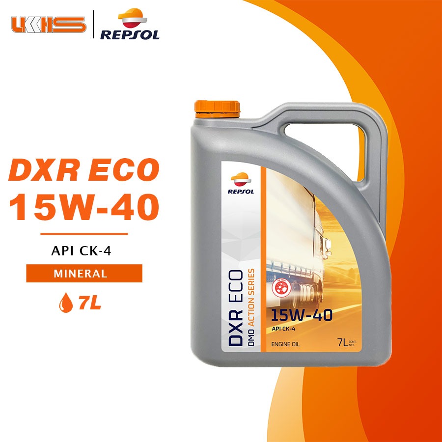 REPSOL DXR ECO SAE 15W-40 API CK4/SN MINERAL (7 LITERS) | Shopee Malaysia