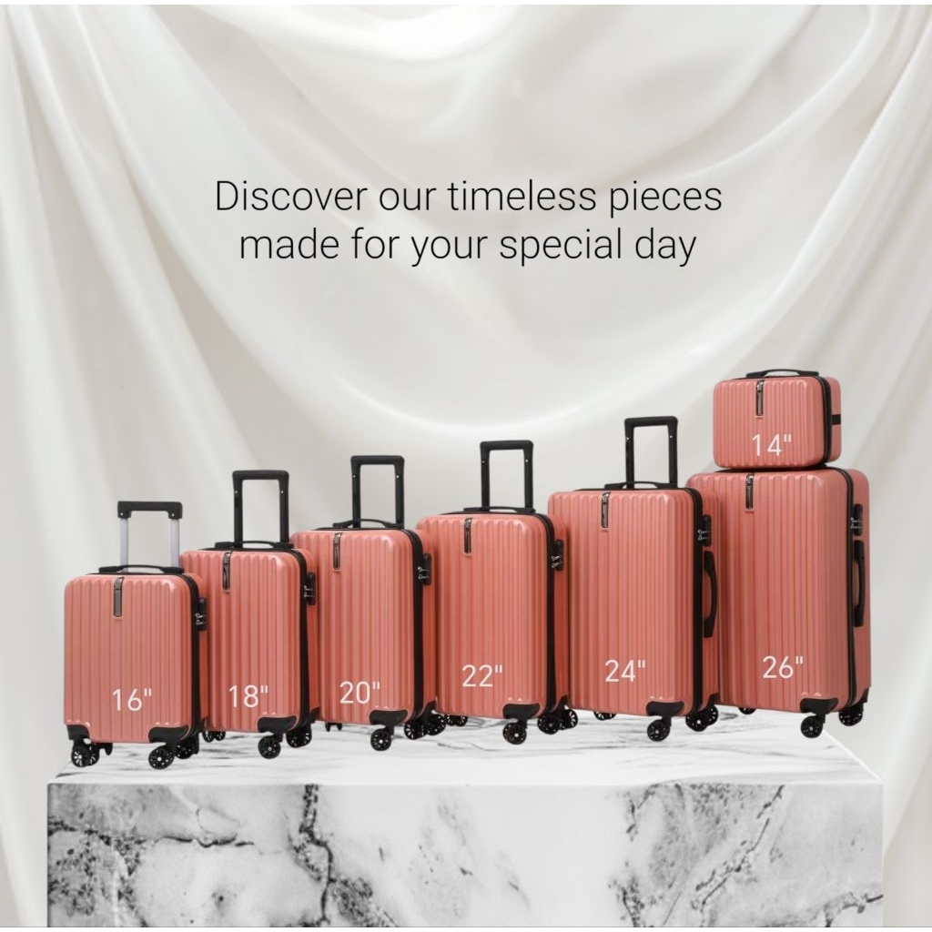 Beg Bagasi Travel Luggage Bags Suitcase 14inch 16inch 18inch 20inch ...
