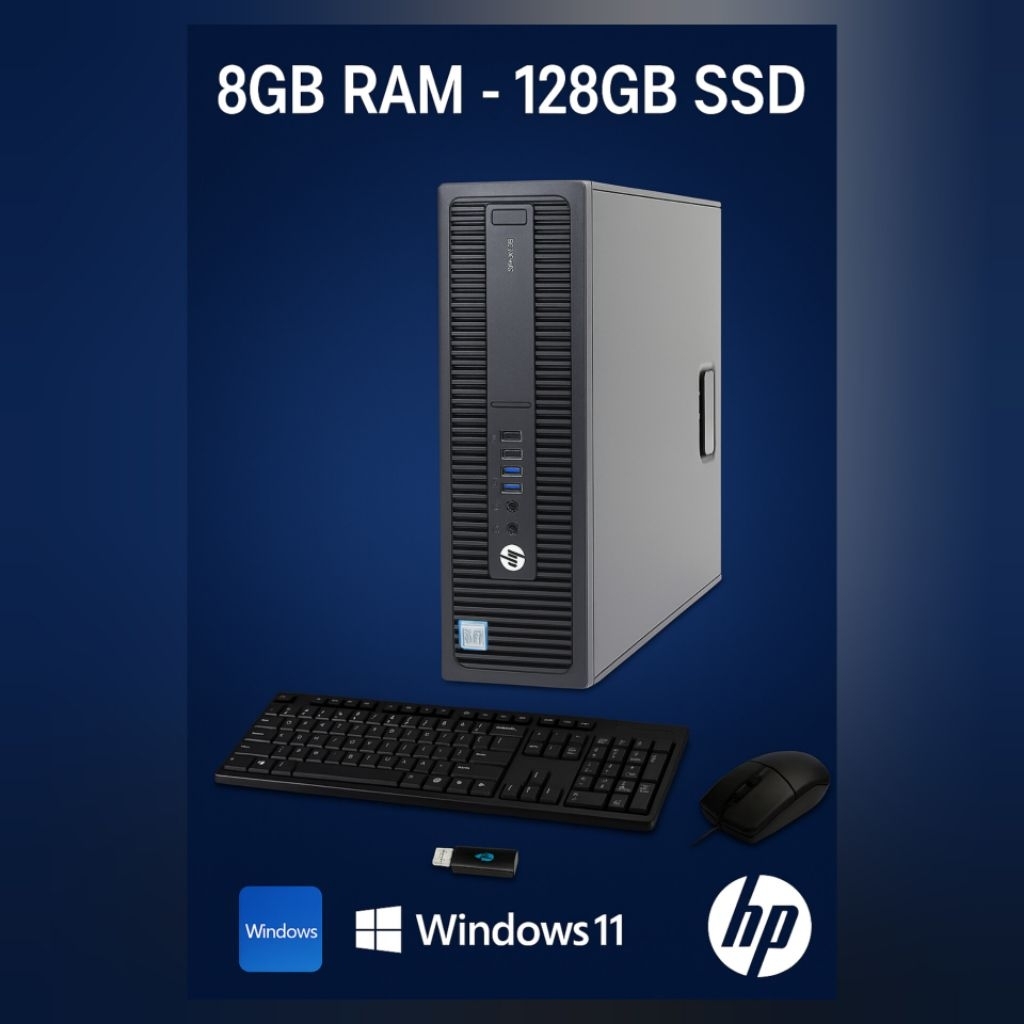 Refurbished HP ProDesk 600 G2 Business Desktop, Intel Core i5-6th ...