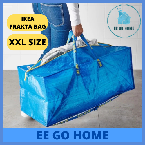 IKEA XXL Frakta Carrier Bag Shopping Grocery Bag Laundry Dobi Bag with ...