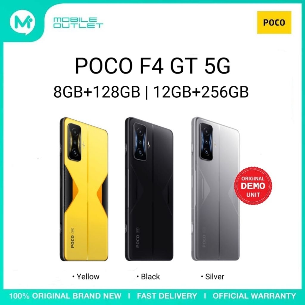 POCO F4 GT 5G * 16GB(8+8)+128GB & 20GB(12+8)+256GB (Demo Unit) | Shopee ...