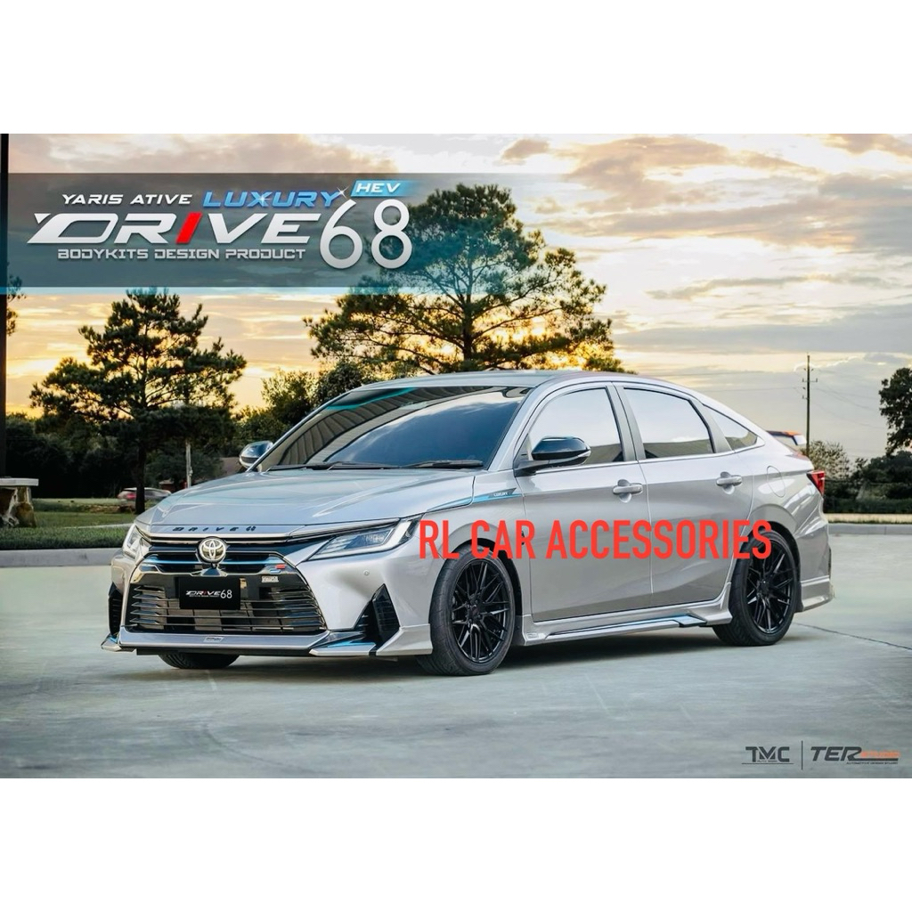 Toyota Vios 2023 2024 2025 2025 2026 Luxury drive 68 Bodykit body kit ...
