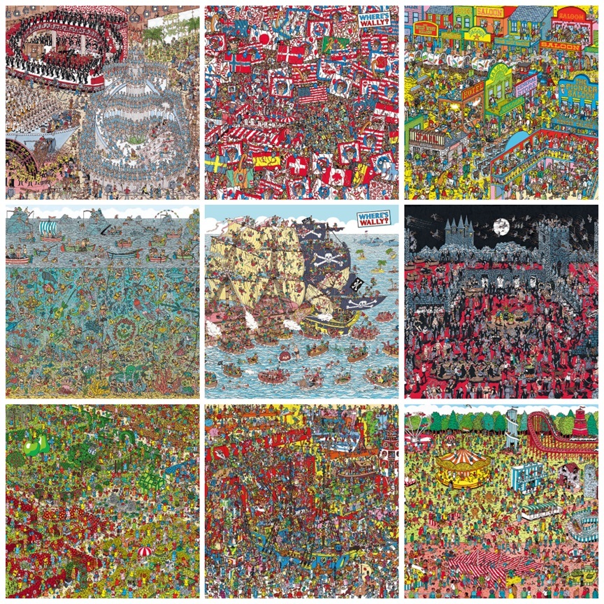 BEVERLY JIGSAW PUZZLE WHERE'S WALLY 500/1000/2000 ASSORTED [PRE-ORDER ...