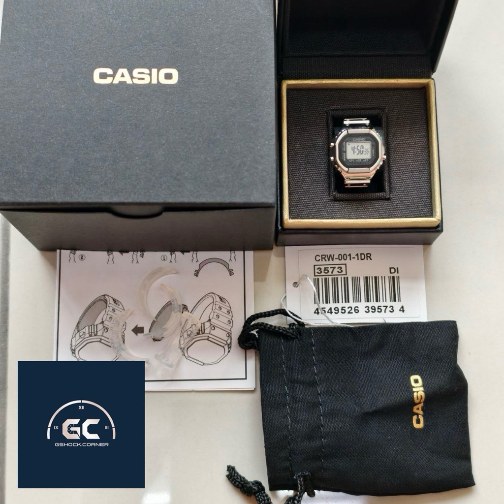 CASIO RING WATCH 50TH ANNIVERSARY CRW-001-1DR/CRW-001/CRW-001-1/CRW001 ...