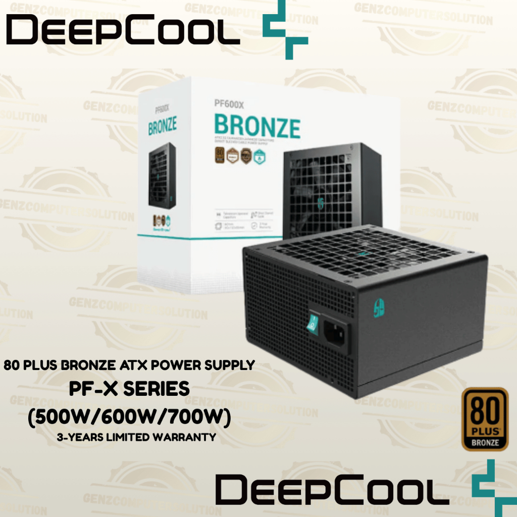 Deepcool Gamerstorm PFX Series PF500X/PF600X/PF700X 80 Plus BRONZE ...