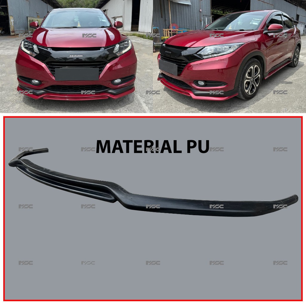 Honda HRV 2014 Gen2 RU Top Line Front Lip Diffuser Lips Skirt Skirting ...