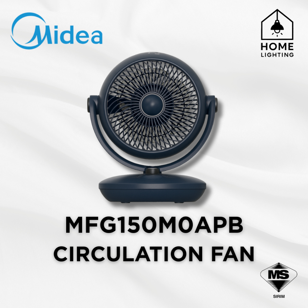 Midea Circulation Fan MFG150M0APB 26W SIRIM Air Circulator Cooling ...