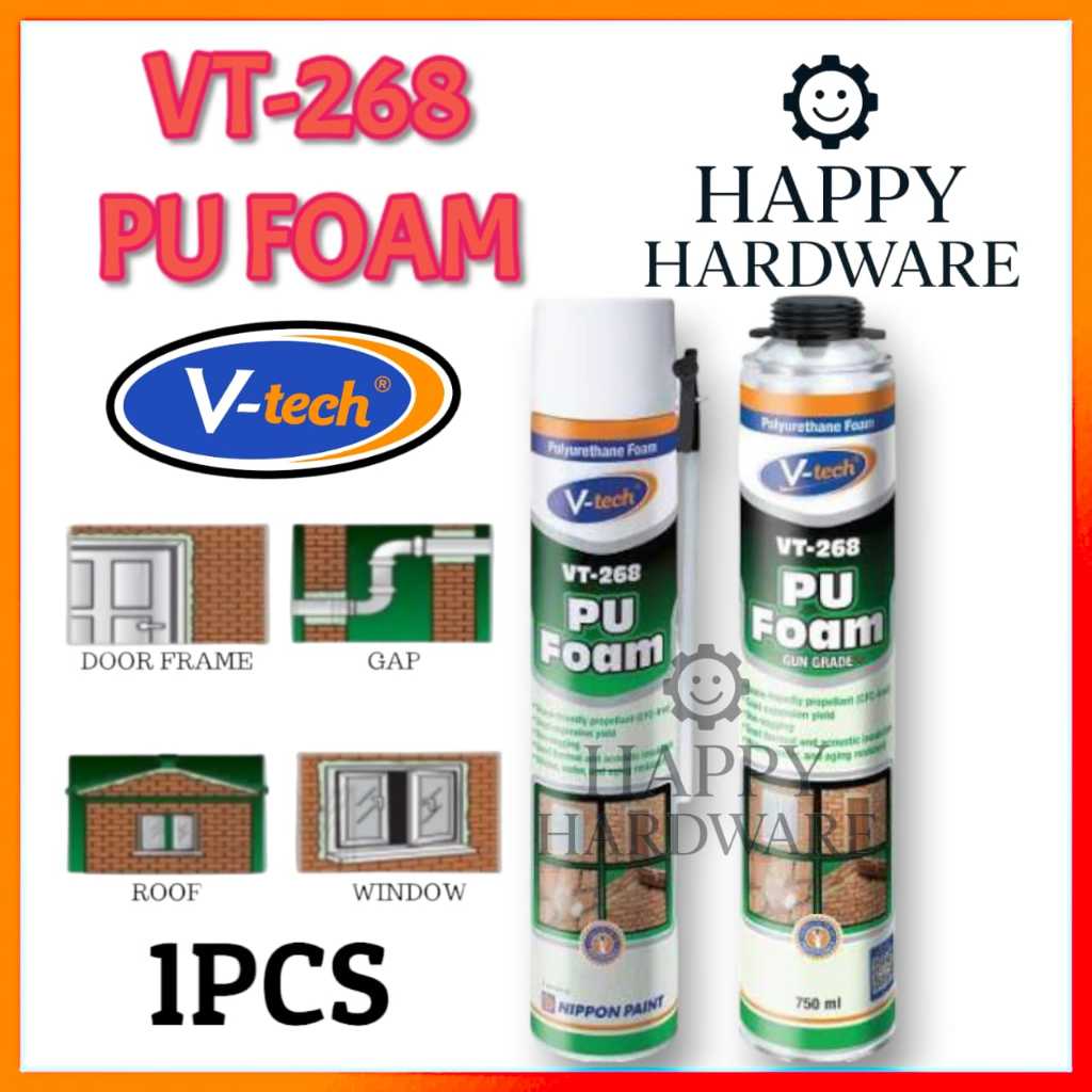 750ml Polyurethane Foam PU Foam Spray Sealant Filling Crack Agent tape ...