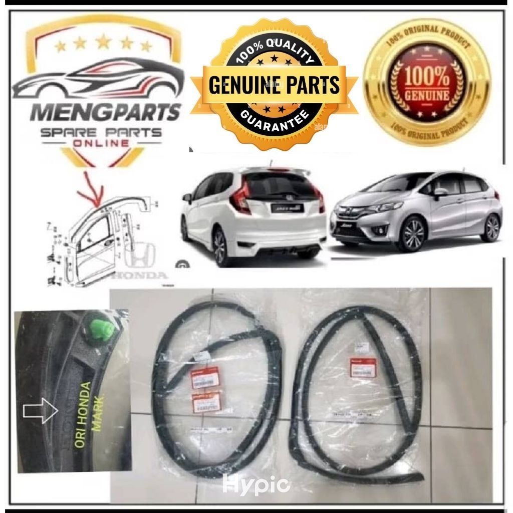 JAZZ GK T5A 2014Y-19Y ROOF WEATHERSTRIP ROOF RUBBER BUMBUNG ATAS GETAH ...
